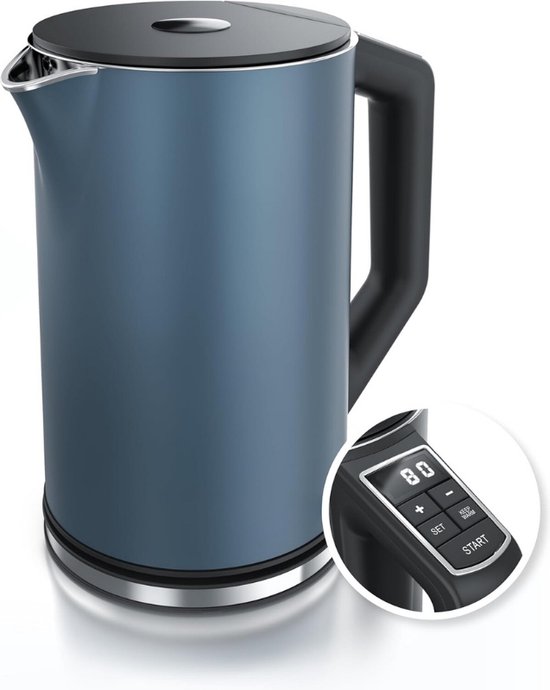 Roestvrij Stalen Waterkoker Met Temperatuurinstelling 40-100 Graden ...