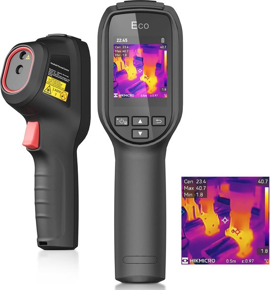 Compacte Warmtebeeldcamera met 240x240 IR-resolutie en ...