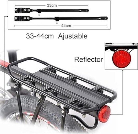 Equivera Bagagedrager Verbreder - Bagagedrager - Dragerverbreder ...