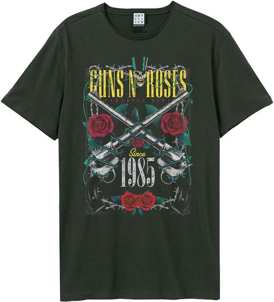 Guns N' Roses Amplified Collection - LA Big Guns T-shirt actraciet L | bol