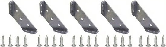 WiseGoods Premium Hoek Beugel Set Voor Hout - Beugels Kast - Klussen ...