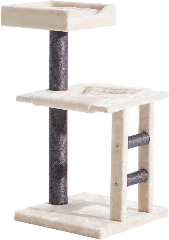 Krabpaal Classic NEGULO Cream 48 x 48 x 93 cm - Hoge Kwaliteit ...