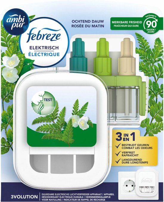 Ambi Pur 3Volution Starterkit Ochtend Dauw 20 ml | bol