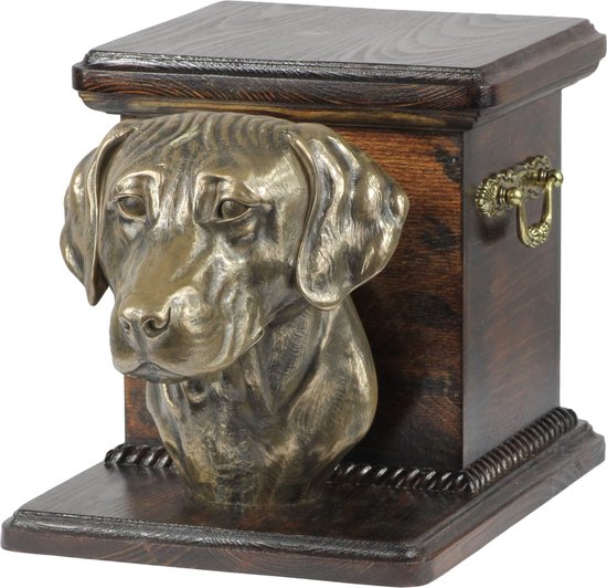 Elegante urn hond voor honden met beeldje van Rhodesian Ridgeback of ...