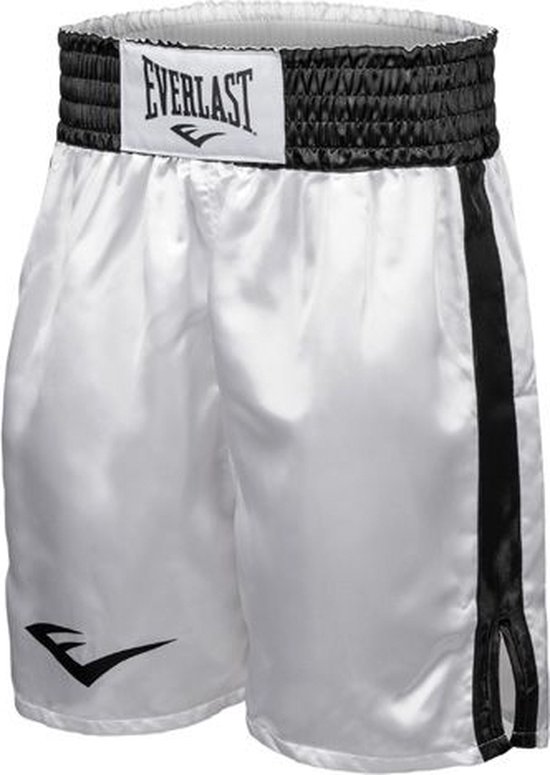 Everlast Boxing Trunks 23 In , WH/BK S | bol