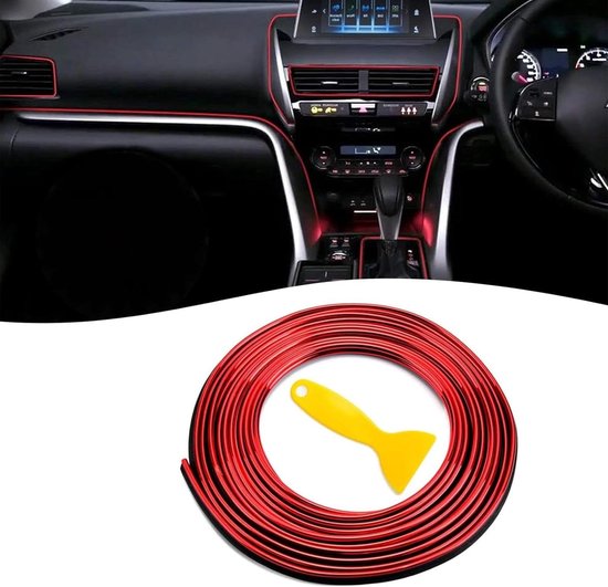 Auto sierlijsten voor binnen - 10 meter auto trim - interieurstrips ...