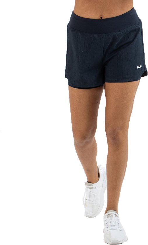 Sjeng Sports Enigma tennis short dames marine | bol.com