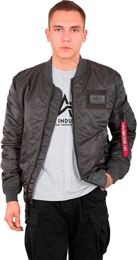 Alpha Industries Ma-1 Tt Custom Jasje Grijs 3XL Man | bol.com