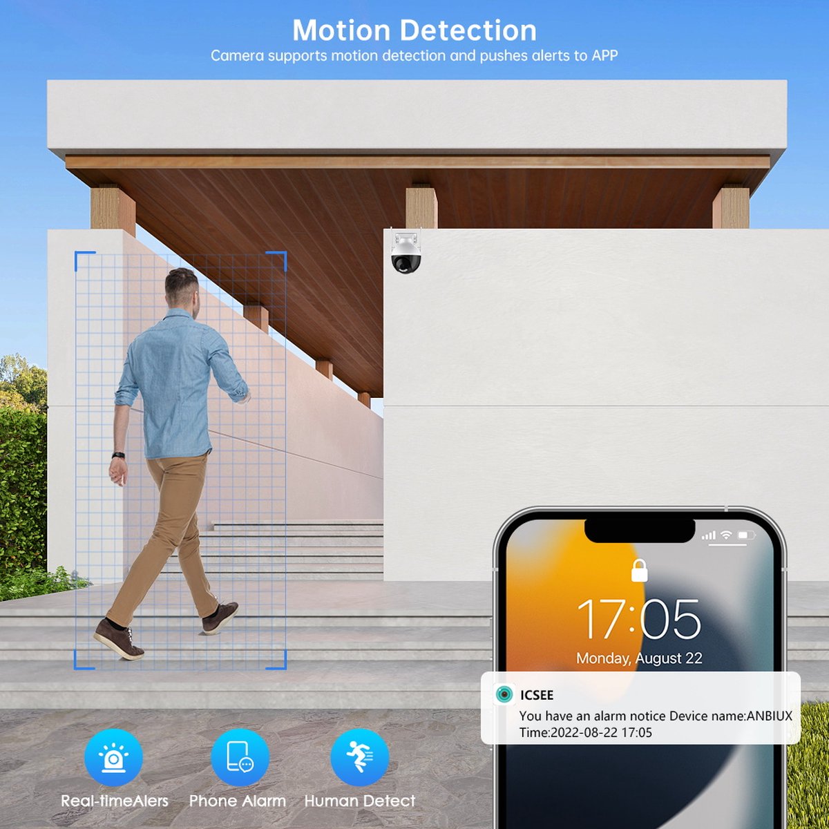 PuroTech Dome Beveiligingscamera - Wifi Smart Waterproof IP66 - 4MP Extra Scherp Beeld... | bol.com