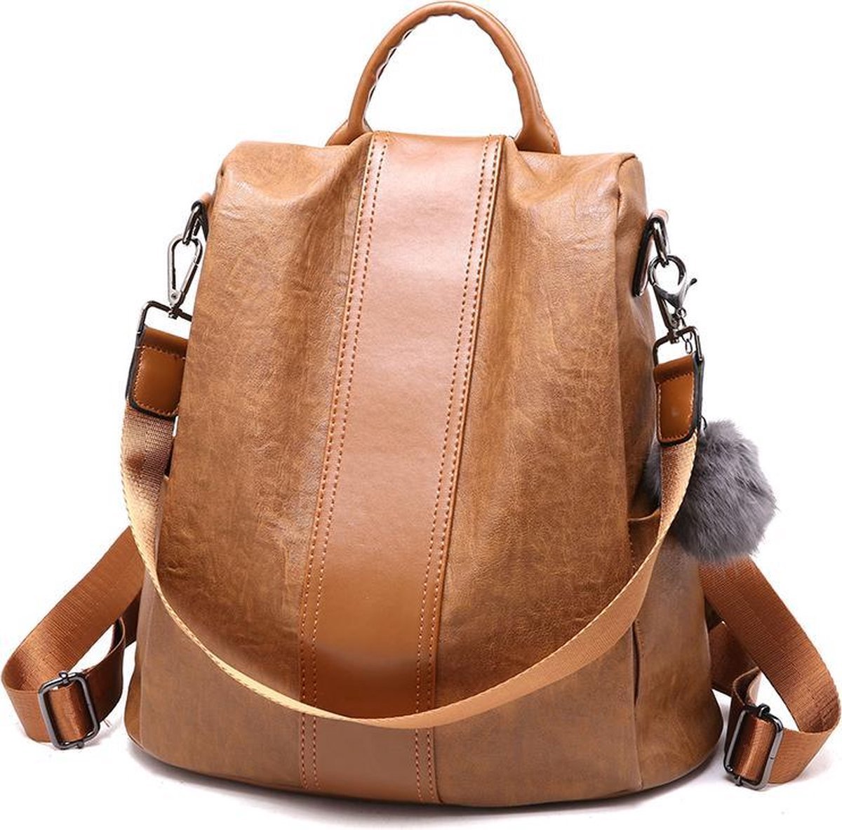 Anti-diefstal rugzak - Rugtas dames - Waterdicht - Klein - Anti-theft ...