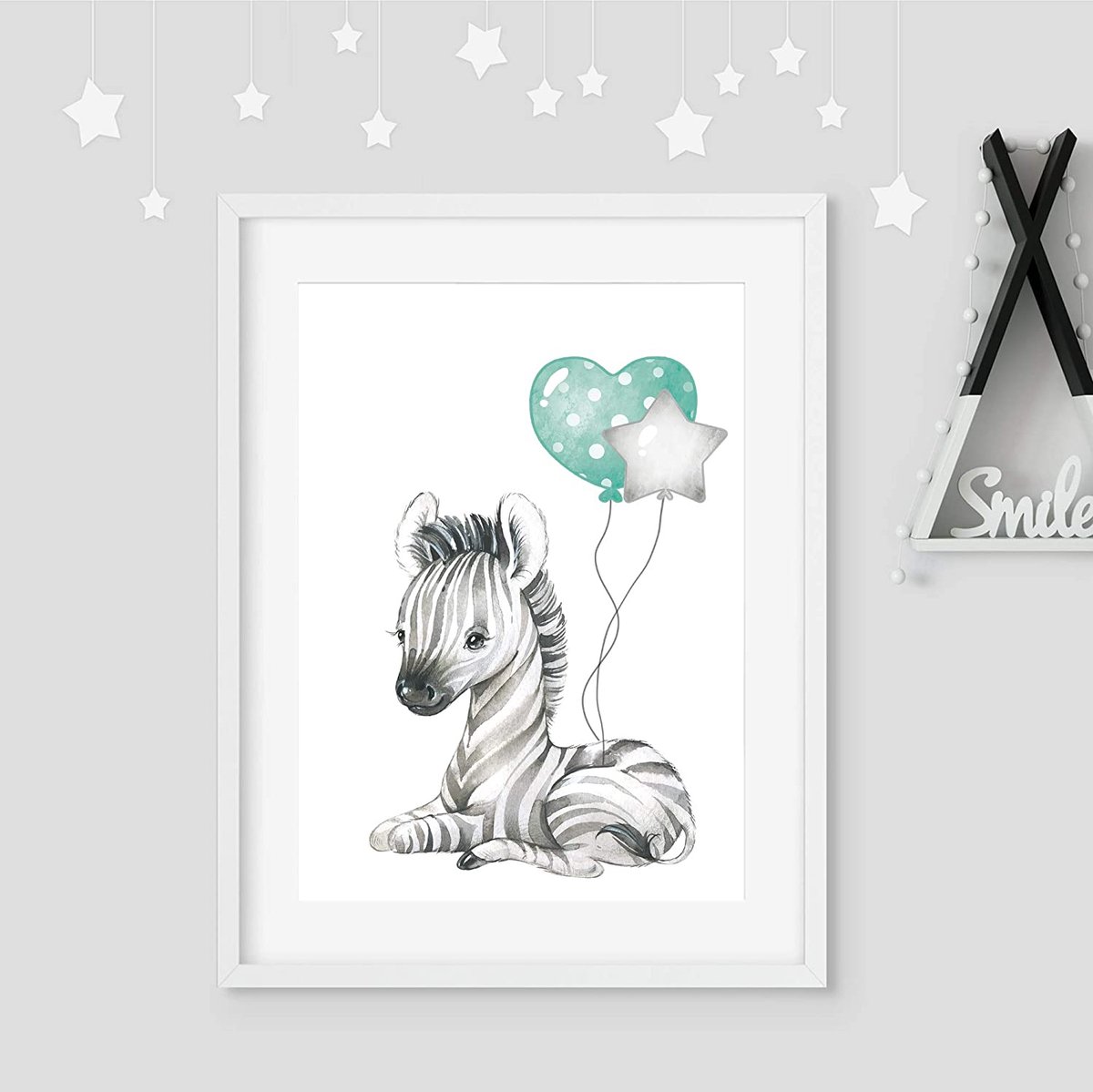 Set posters kinderkamer - A4 foto's babykamer - jongen decoratie ...