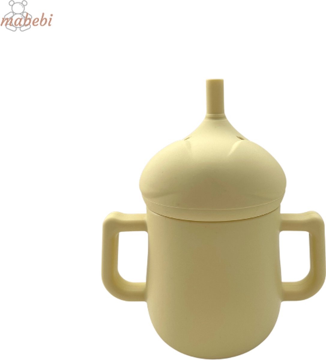 Mabebi MBB-ALBO4 - Anti-lek drinkbeker olifant - oefenbeker ...