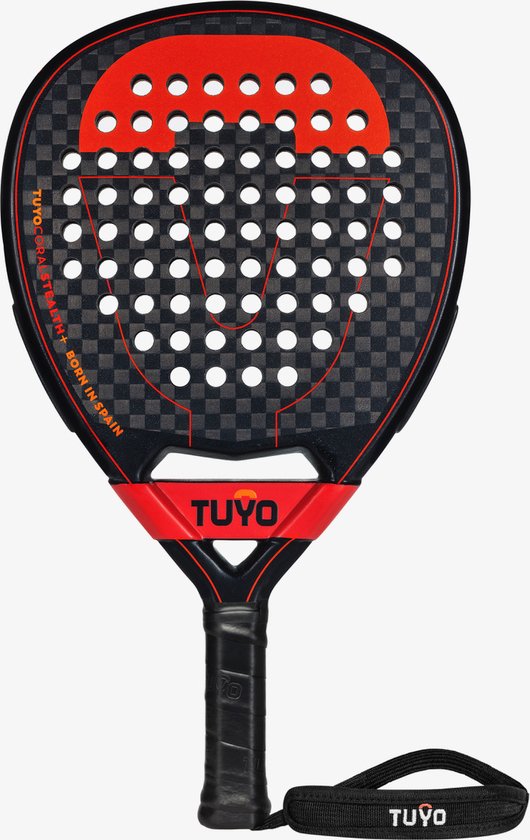 Padel racket - TUYO- Coral Stealth - voor de aanvallende speler ...