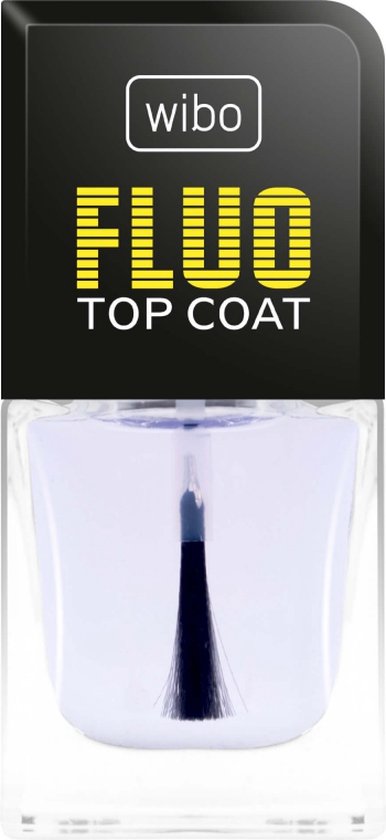 Wibo Fluo Top Coat - Glansvoorbereiding nagelplaten - Verlengt ...