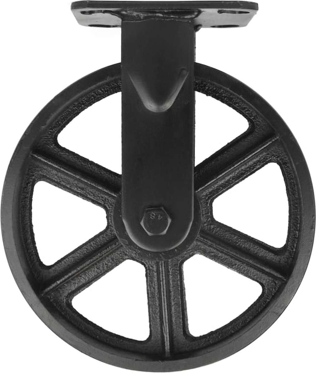 Mac Lean Wiel vast 200 mm zwart | bol.com