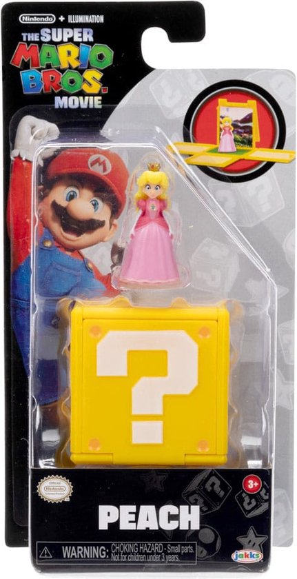 Mario - Mini Figure Peach 3 cm - The Super Mario Bros. Movie | bol