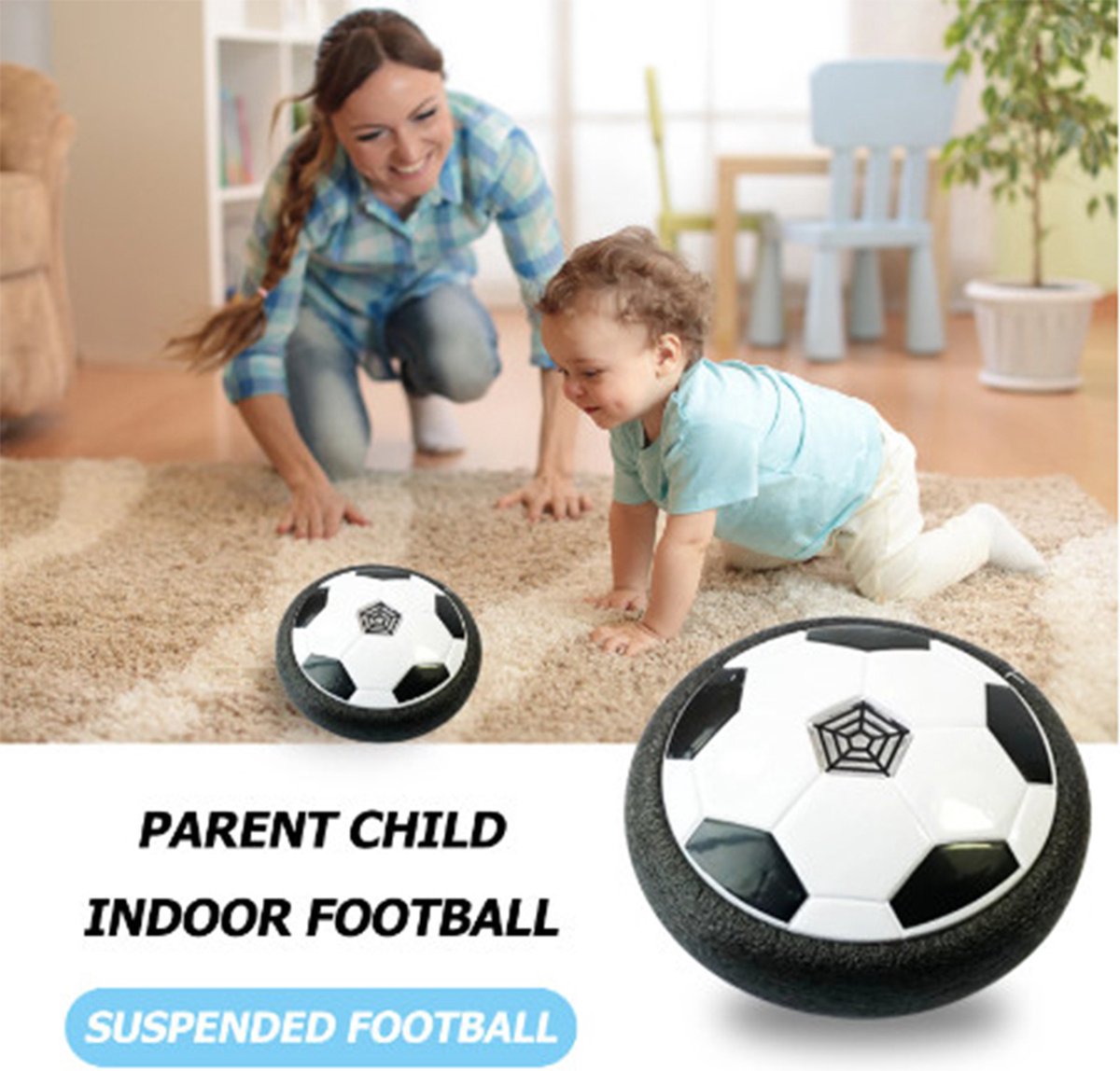 Hoover Ball - Vliegende voetbal voor binnen en buiten - Met ...