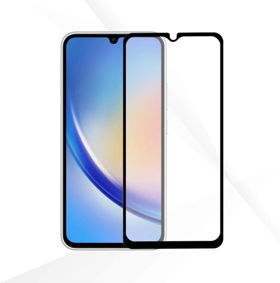 Telefoonglaasje Screenprotector Samsung Galaxy A34 - Volledig Dekkend - Geschikt voor... | bol