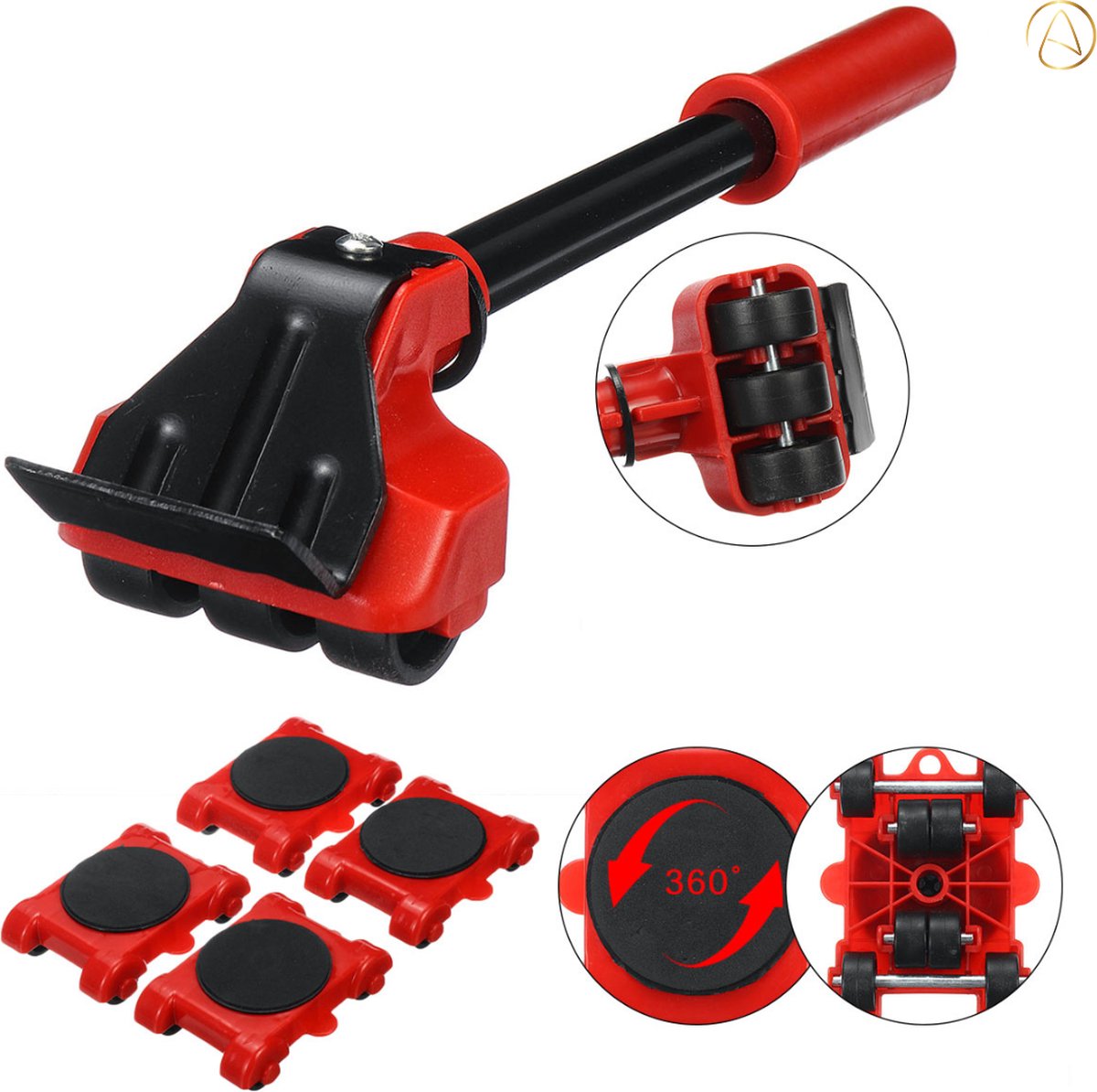Arvona Meubelroller Set - Meubeltransporter - Meubellifter ...