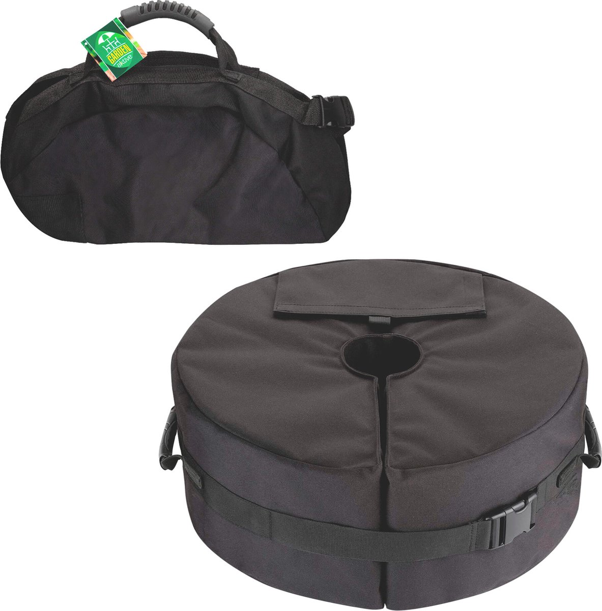 HIXA Aktive Parasolvoet - Vulbaar - Zandzak - Parasoltegels - Rond ...