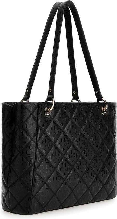 Guess Caddie Noel Tote Dames Handtas - Zwart | bol Guess Caddie Noel Tote Dames Handtas - Zwart | bol