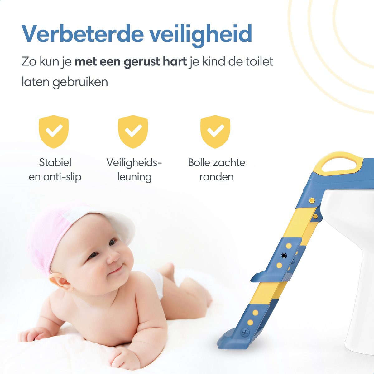 Macx & Macx WC Verkleiner met Trapje - Inclusief Handvaten - Opvouwbaar - 2 tot 7 jaar... | bol.com