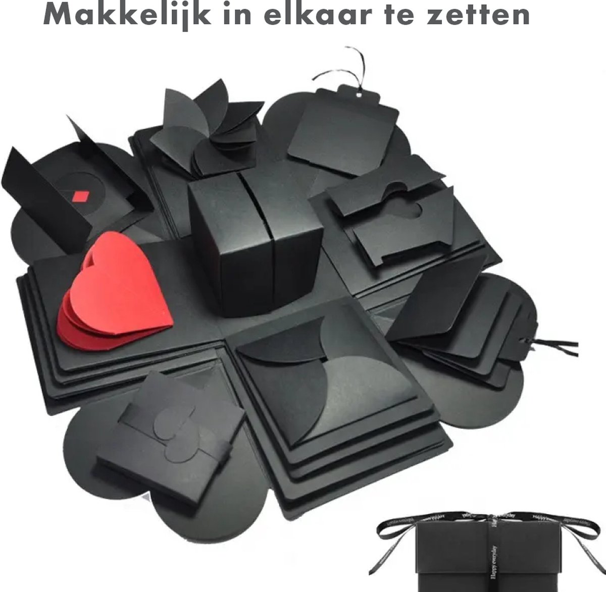 Explosion Box - Foto box met handleiding - Foto verrassingsdoos voor ...