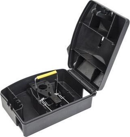 HPC Voerdoos Muis AF Snappa Black - Stevige, met sleutel te openen ...