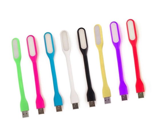 USB buigbaar led lampje, rood | bol.com
