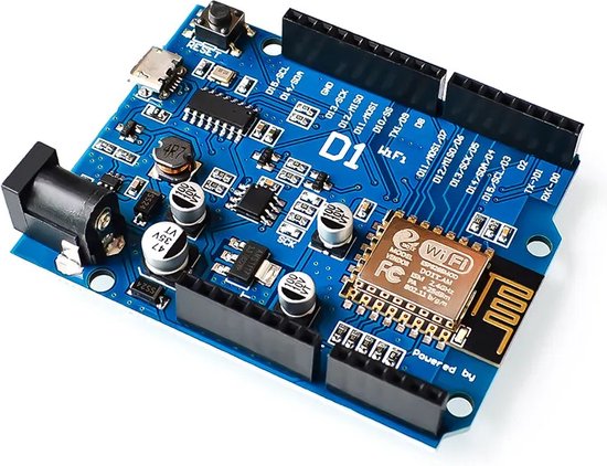 Arduino UNO R3 met Wi-Fi (ESP8266 D1 UNO) - ontwikkelingsbord / Development Board | bol