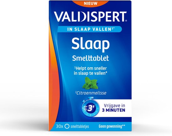 Valdispert Slaap Smelttablet - Citroenmelisse helpt om sneller in slaap ...
