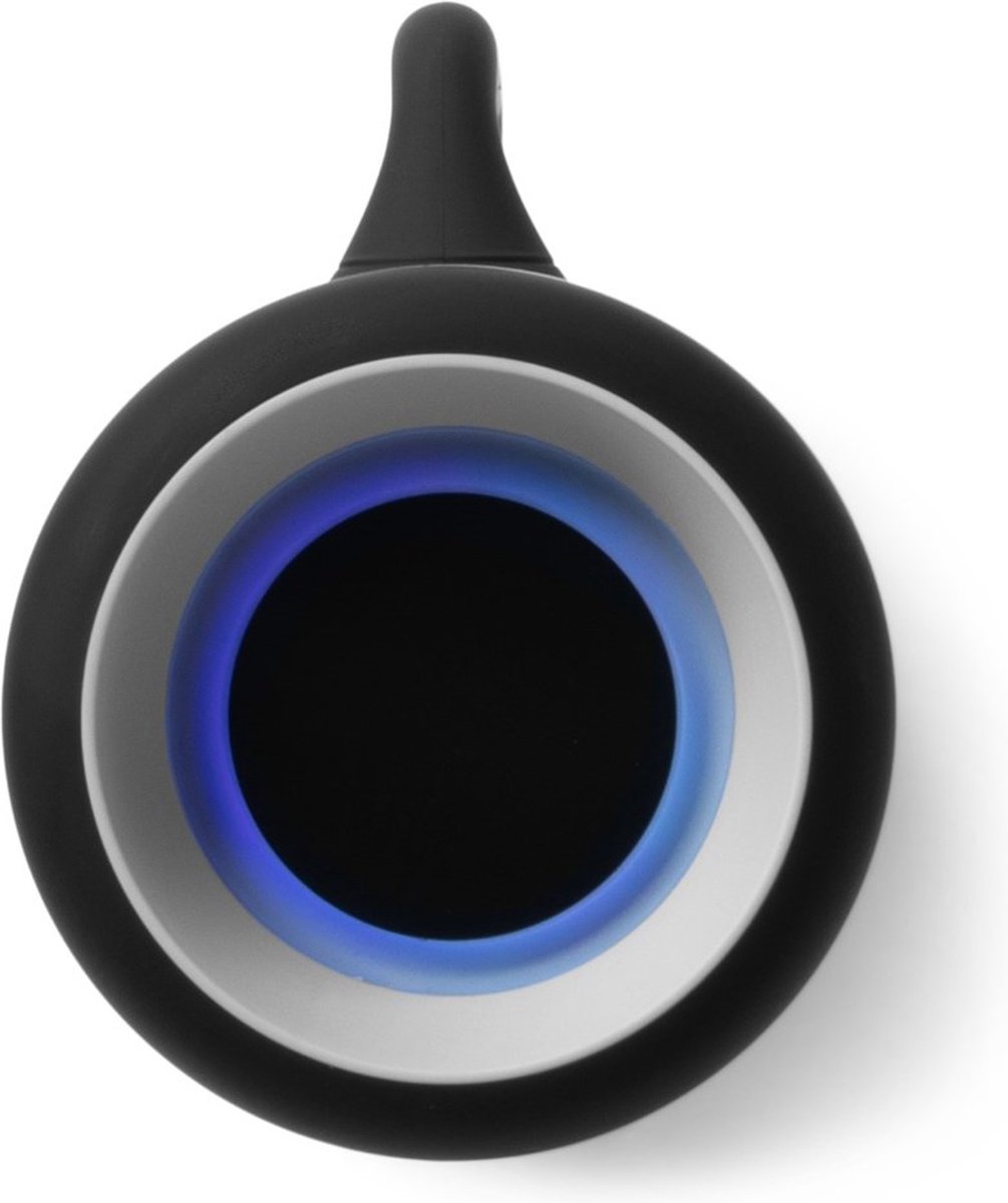 BRAINZ LED Boombox - Krachtige speakers - Bluetooth speaker - Zwart | bol