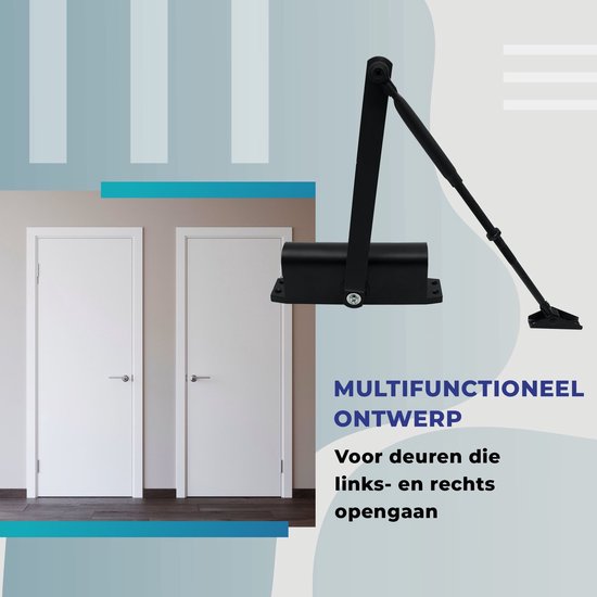 Verstelbare Deurdranger voor Binnen & Buiten – Medium -Deurveer ...