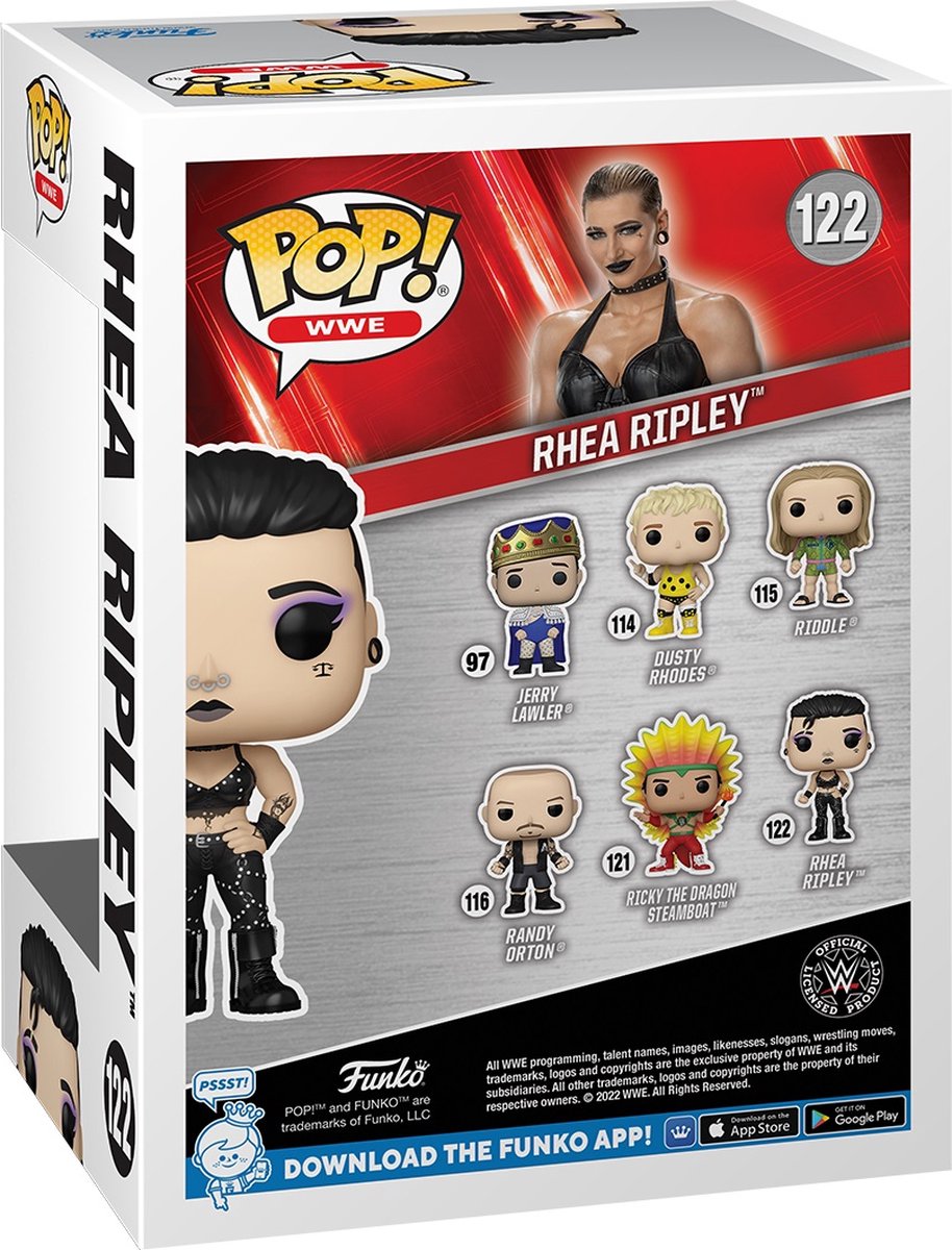 Funko Pop! WWE: Rhea Ripley | bol.com