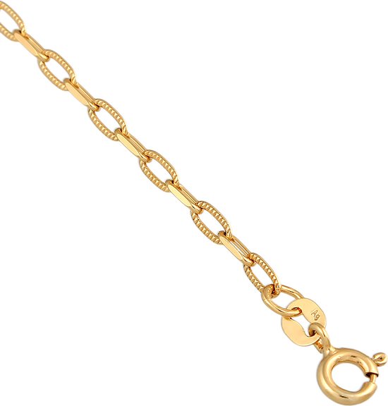 Elli Enkelbanden Dames Enkelbandje Schakel Basis in 925 sterling zilver ...