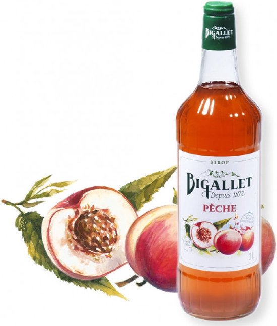 Perzik Siroop - 1L | bol