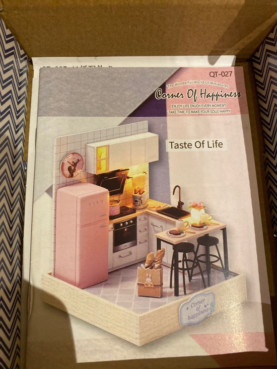 DIYSet.nl - DIY Set Miniatuur Keukentje - Modelbouw - Poppenhuisje Met ...