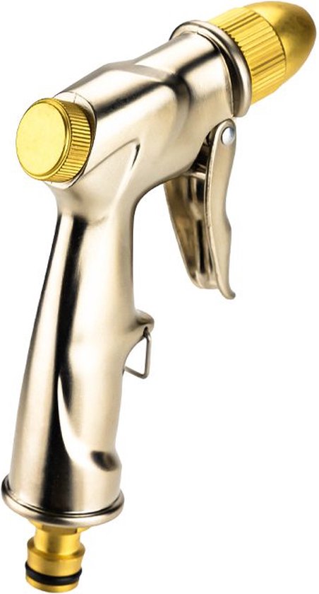 SUAN - Verstelbaar spuitpistool - Messing | bol