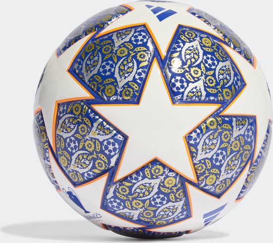 adidas Performance UCL Istanbul Mini-Voetbal - Unisex - Wit - 1 | bol.com