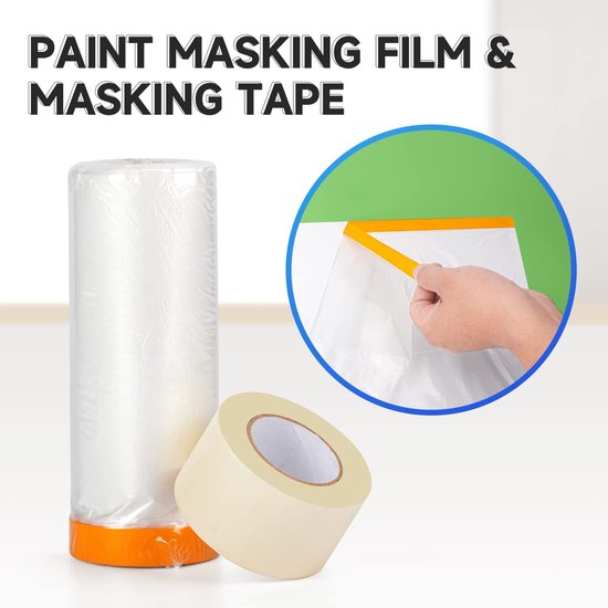 18-delige verfroller set, verfroller met telescoopstang, verfroller ...