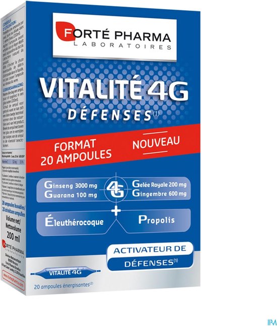 Vitalite 4g Weerstand Amp 20x10ml | bol.com