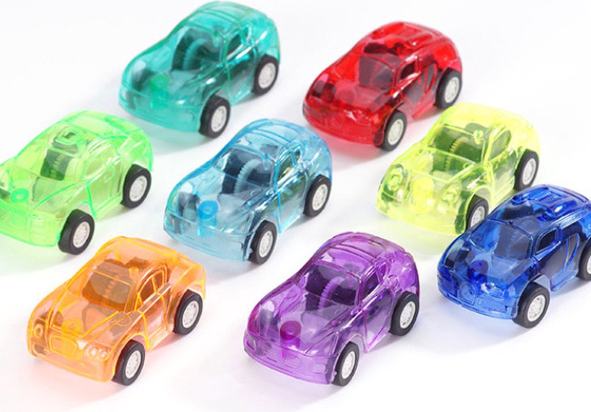 Autootjes met terugtrek functie (20 stuks) - uitdeelcadeau / traktatie ...
