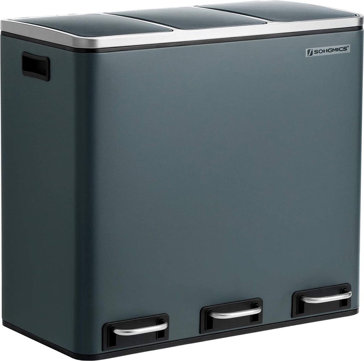 Duo prullenbak - Prullenbak afvalscheiding - Pedaalemmer - Softclose ...