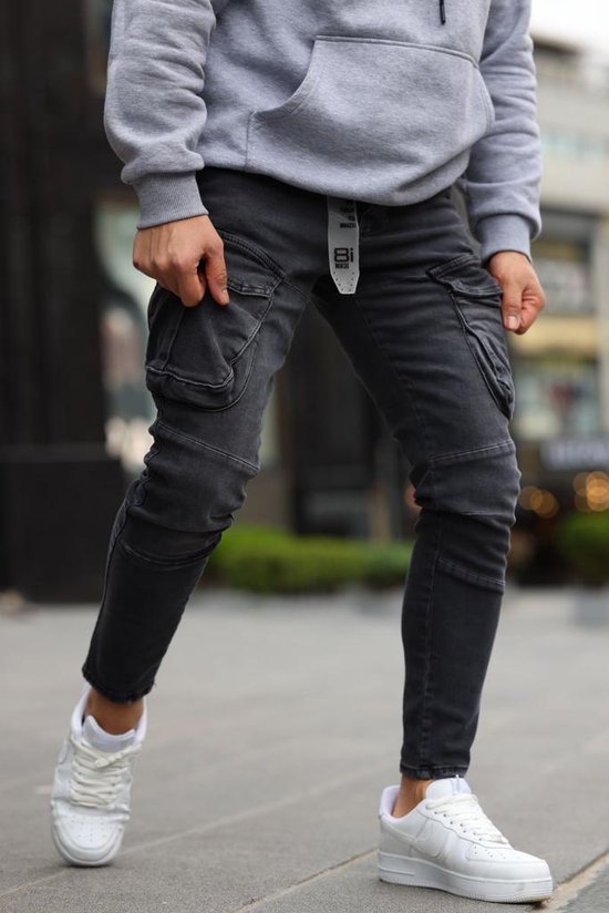 Cargobroeken voor Heren Joggingbroek Cargo broek met Zakken Jogger ...