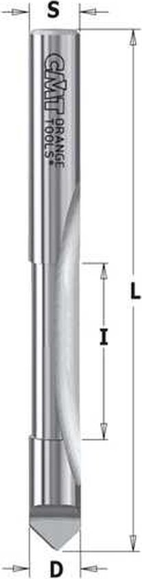 CMT - Boor- en uitloopfrees met geleiding tegen de frees, HWM ...