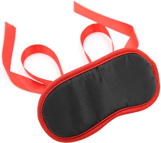 | Ohmama Fetish Red Edges Blindfold | bol.com