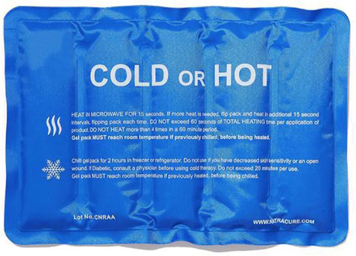 NatraCure warm koud kompres schouderbandage - hotpack/coldpack ...