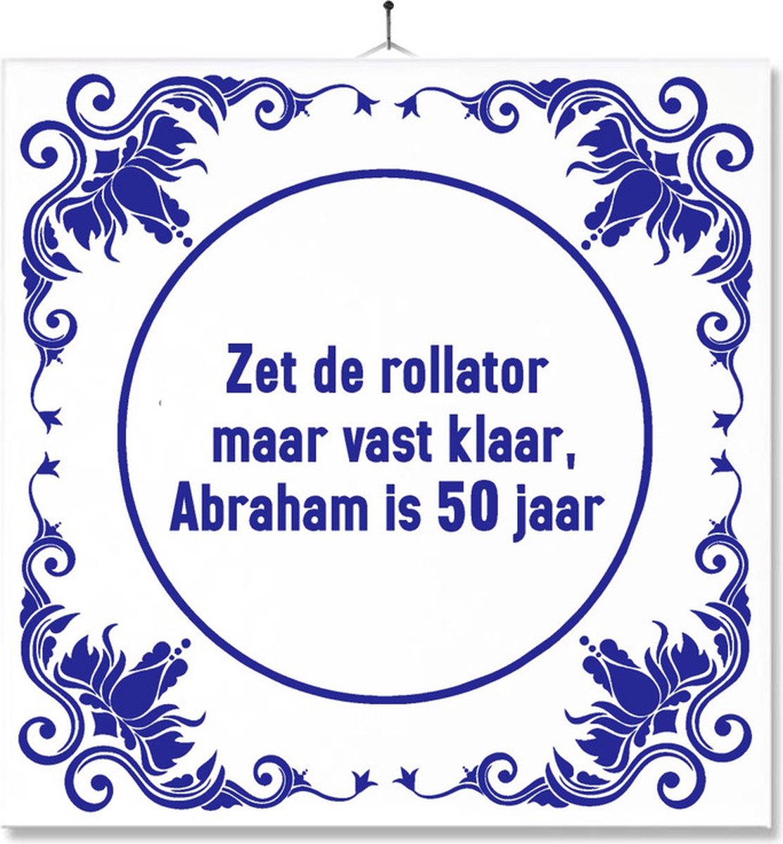 Tegel Met Opdruk | Grappig | Humor | Verjaardag kado | Toilet WC | Zet ...