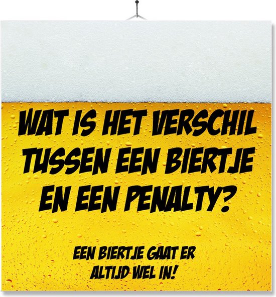 Tegel Met Opdruk | Grappig | Humor | Verjaardag kado | Wat is het ...