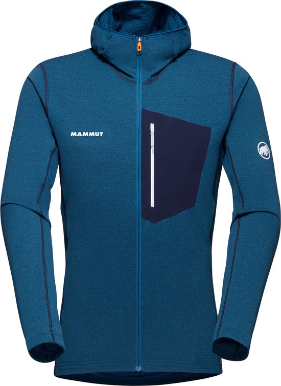 Mammut Aenergy Light ML Hoodie - Deep ice-marine - Maat Herren_xL | bol.com
